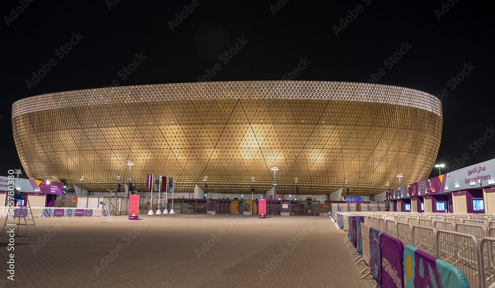 Doha,Qatar- September 09,2022:Lusail Iconic Stadium or Lusail Stadium ...