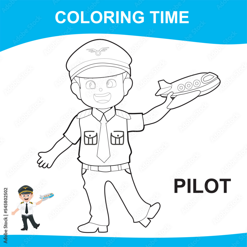 Easy coloring worksheet. Activity sheet for children. Coloring book ...