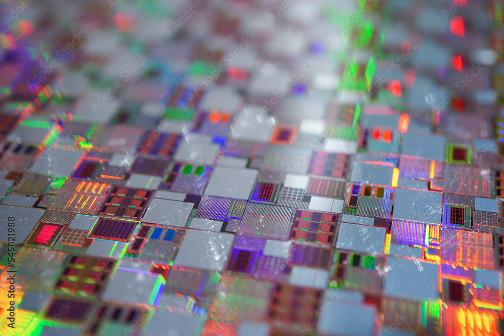 Silicon wafer for manufacturing semiconductor of integrated circuit ...