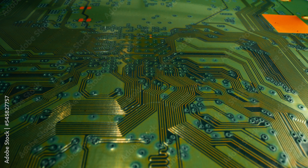 Electronic circuit board background. Abstract digital technology ...