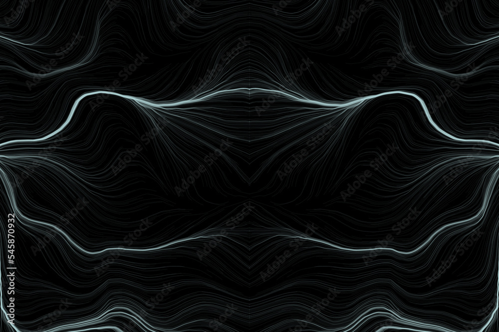 Silk Lines texture acting like nerves on a black screen, backdrop ...