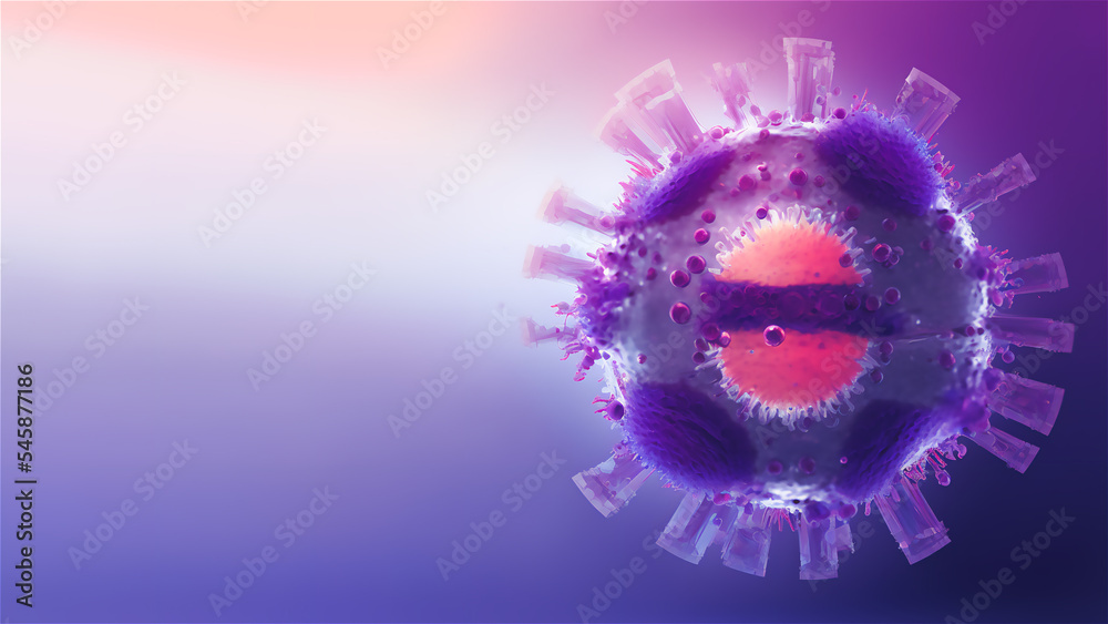 RSV virus, Respiratory syncytial virus, human orthopneumovirus, is a ...