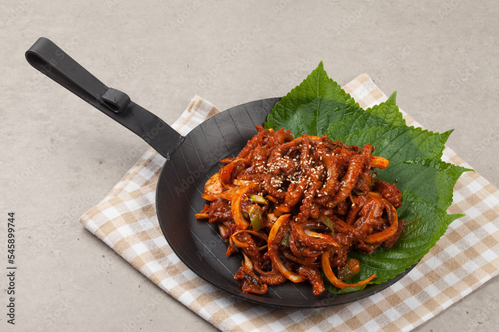 cooking, food, food, meals, food, seafood, octopus, stir-fry, stir ...