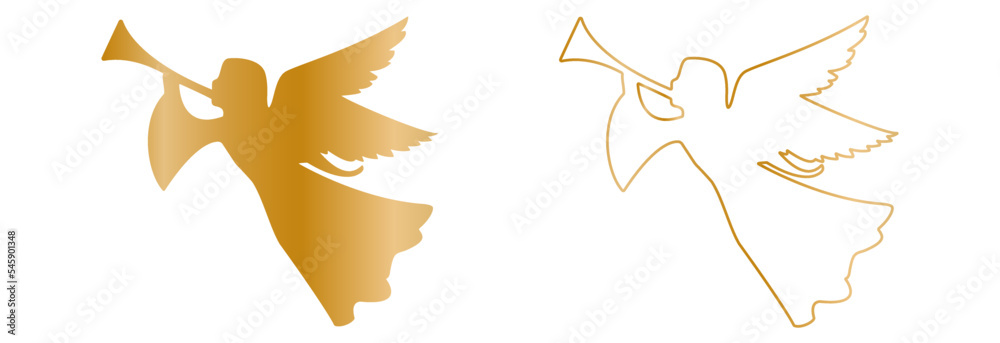 Christmas Angel With Trumpet Images