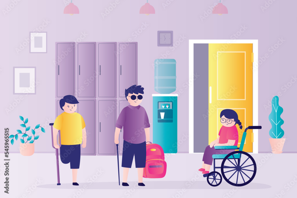 Female teacher explaining task on chalkboard to class. Mathematician ...