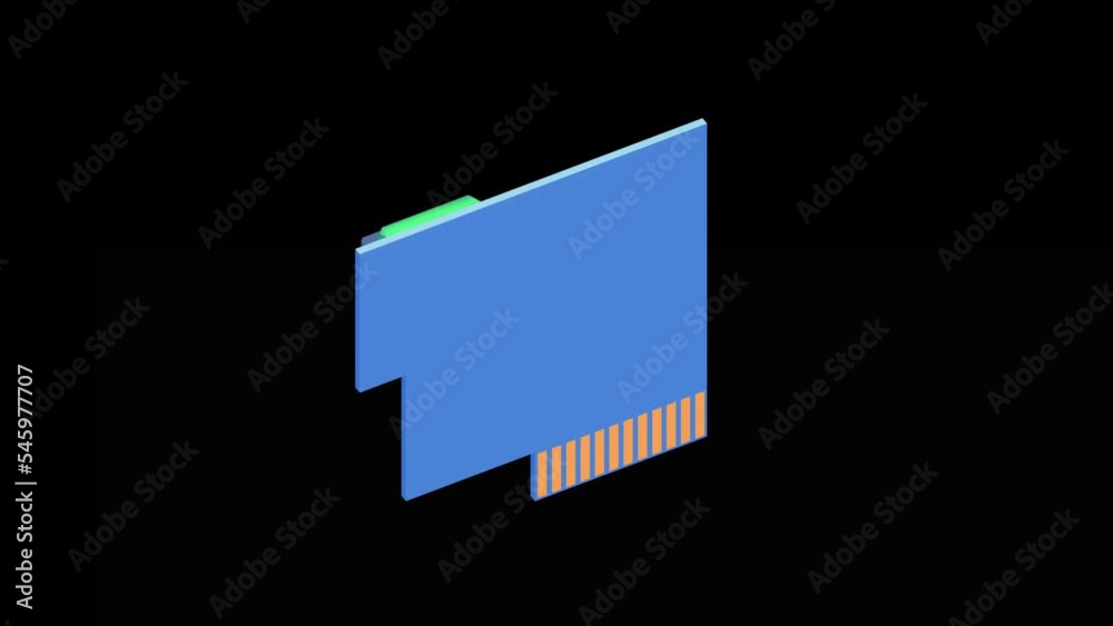 Circuit board. Electronic computer components motherboard ...