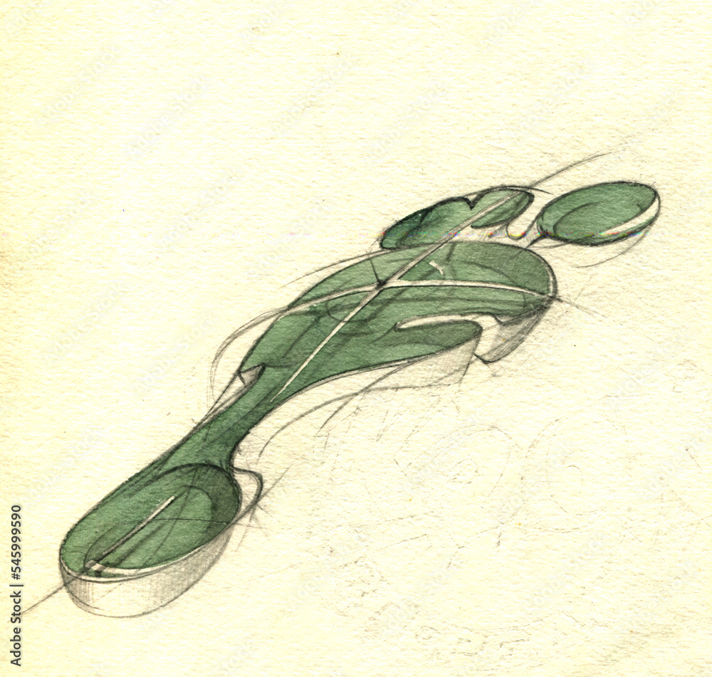 Footprint Line drawing. Anatomy of the human foot. Protector. Sole ...