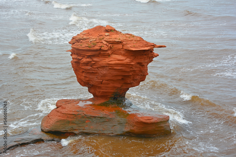 Teacup Rock at Thunder Cove Beach is one of the most photographed rock ...