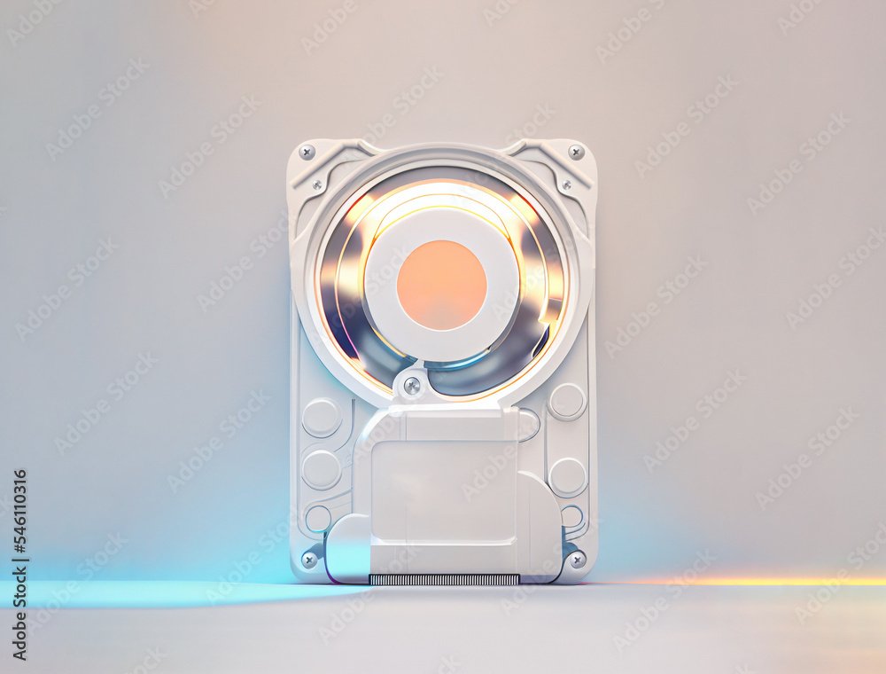 generic icon of hard disk or internal computing device device for data ...