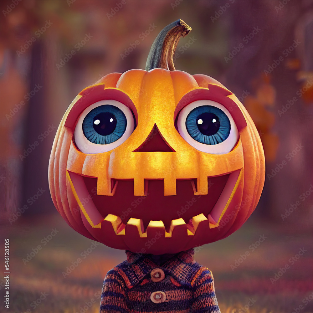 Halloween Ghost Devil Evil Characters. Horrible Ghost Monsters ...