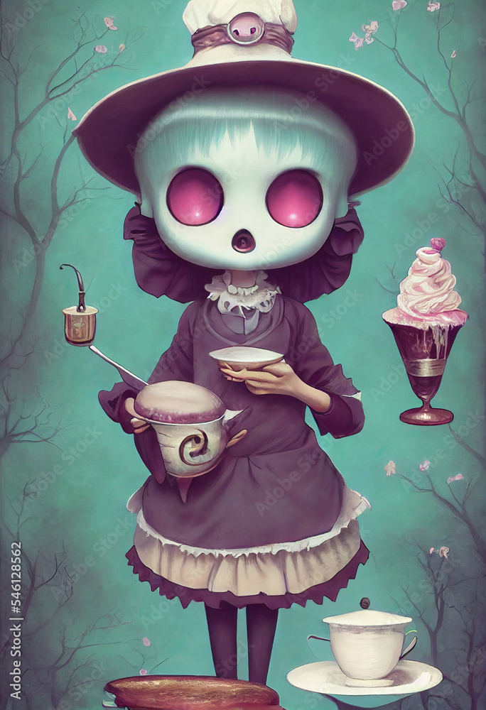 Halloween Ghost Devil Evil Characters. Horrible Ghost Monsters ...