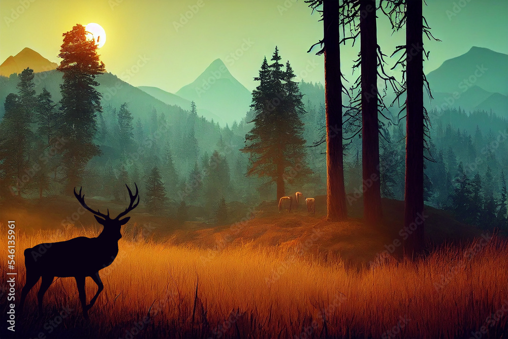 firewatch wallpaper background. beautiful scenery landscape graphic ...