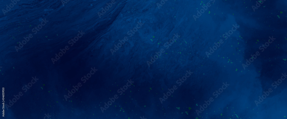 dark blue smoke background, navy blue watercolor and paper texture ...
