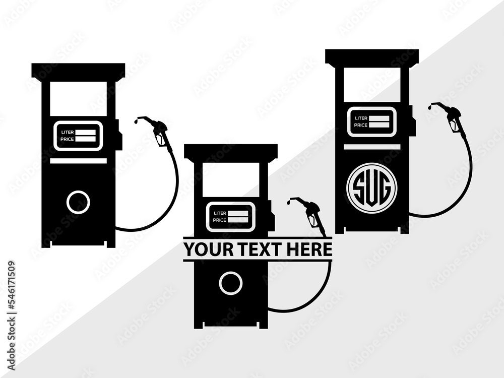 Indicator Gas Tank Monogram, Indicator Gas Tank Silhouette, Gas Tank ...