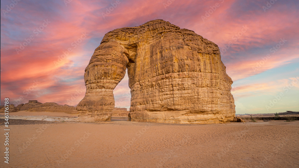 Elephant Rock at Al-Ula, Saudi Arabia Stock Photo | Adobe Stock