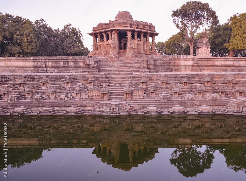The Sun Temple of Modhera is a Hindu temple dedicated to the solar ...