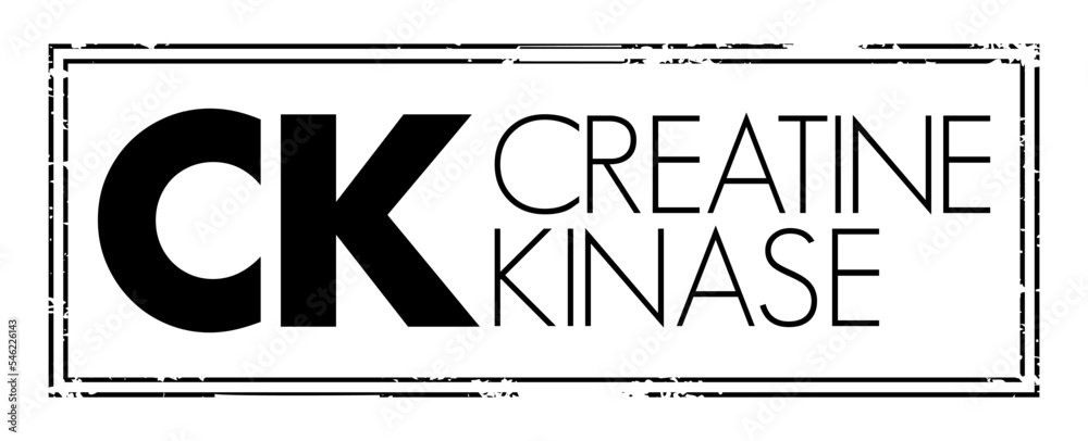 CK Creatine Kinase - enzyme expressed by various tissues and cell types ...