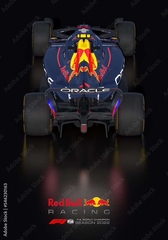 redbull rb18 car formula one f1 fia world champion season 2022 Stock ...