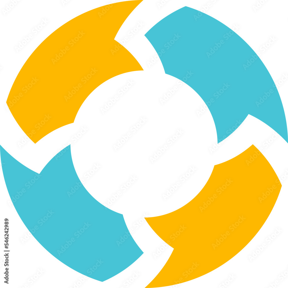 Scrum Info Graphic Diagram Element Vector Set Illustration Agile