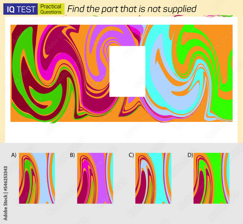 Visual intelligence questions IQ TEST, visual intelligence questions ...