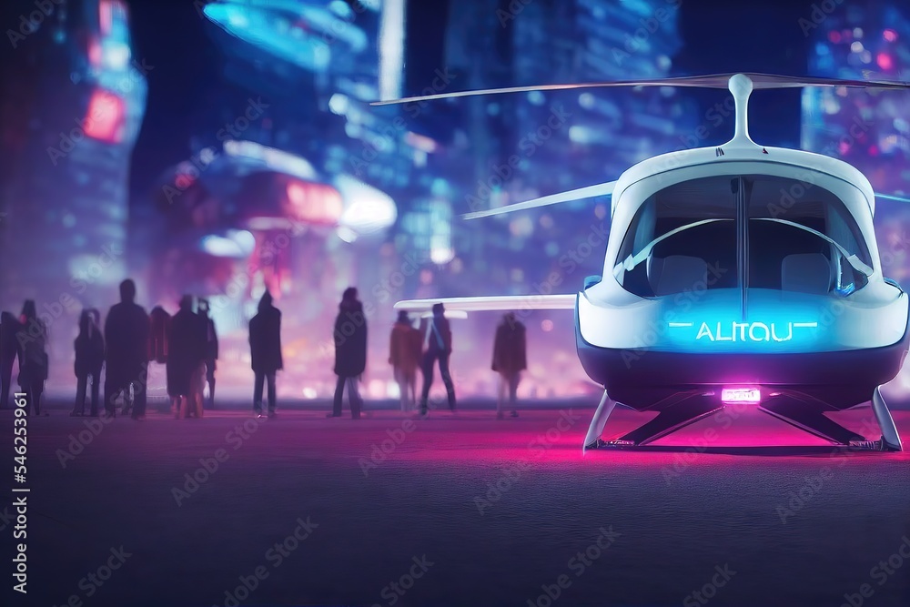 Urban air mobility, air taxi, UAM, Passenger Autonomous Aerial Vehicle ...