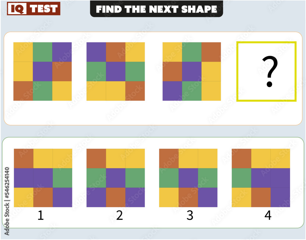 Visual intelligence questions IQ TEST, visual intelligence questions ...