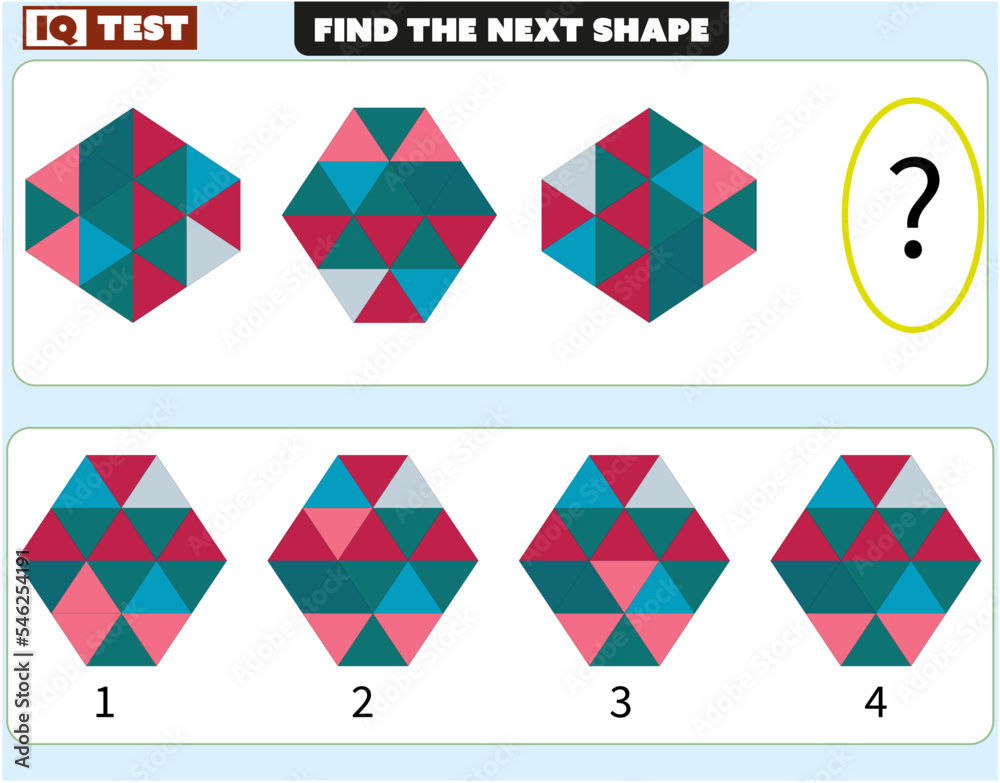 Visual intelligence questions IQ TEST, visual intelligence questions ...