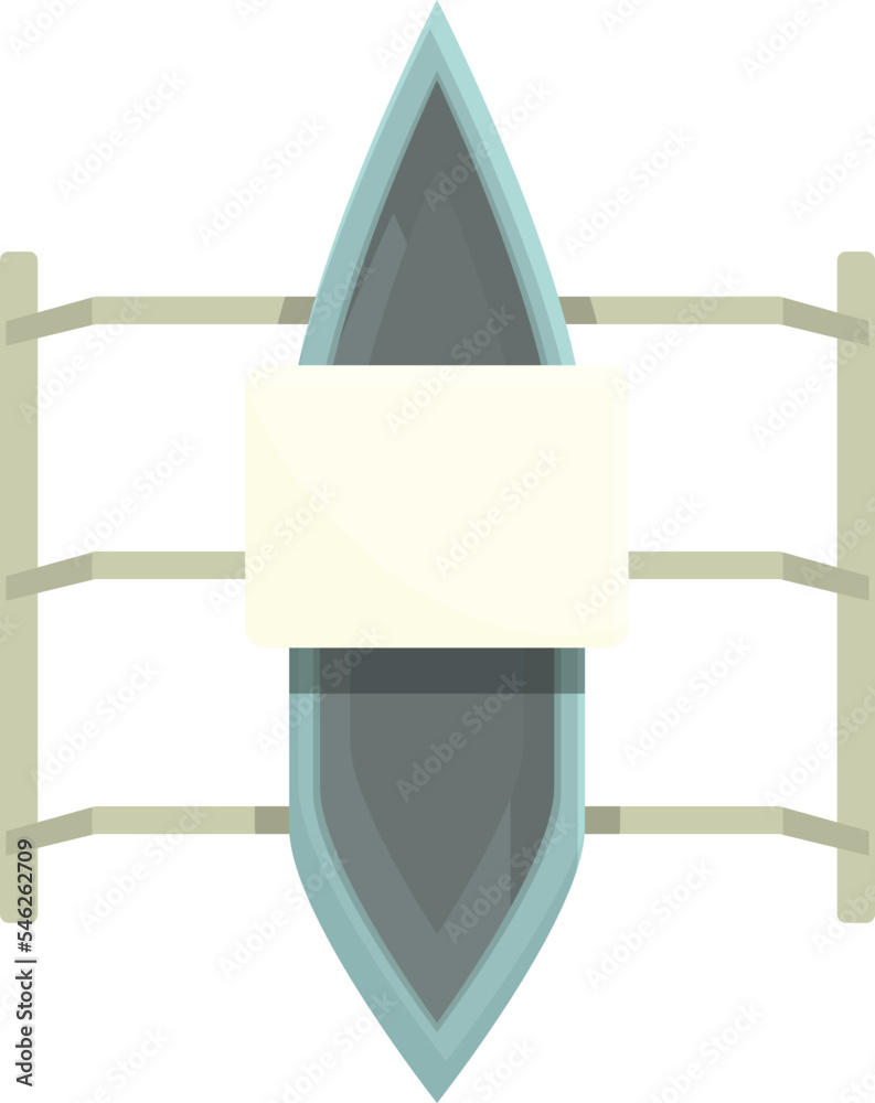 Philippines boat icon cartoon vector. National labor. Beach filipino ...
