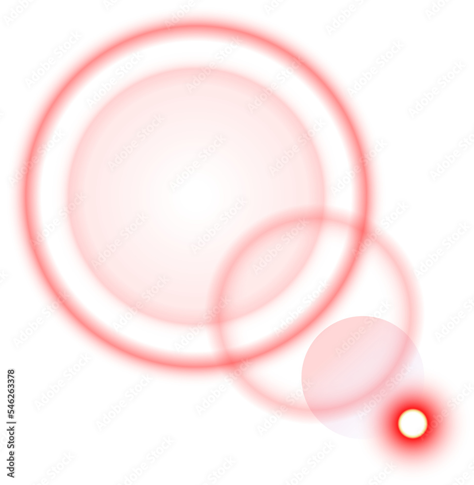 lens flare red light effect Stock Illustration | Adobe Stock