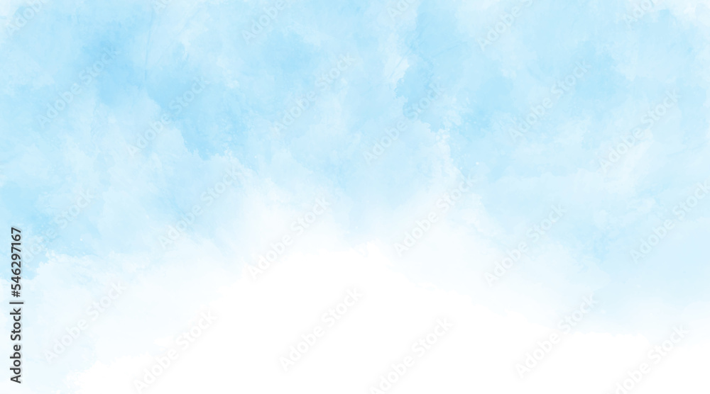 Blue white watercolor background, color splashing, Watercolor abstract ...