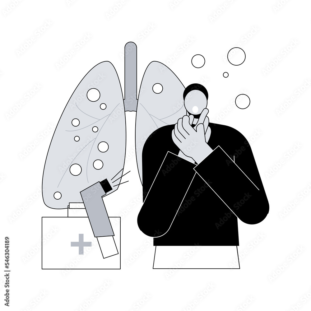 Anaphylaxis abstract concept vector illustration. Severe allergic ...