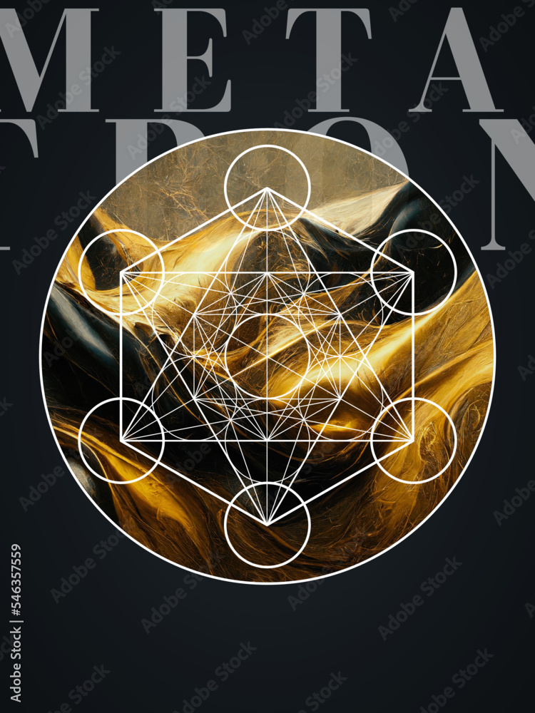 METATRON CUBE "The most powerful symbol in the universe". Stock Vector ...