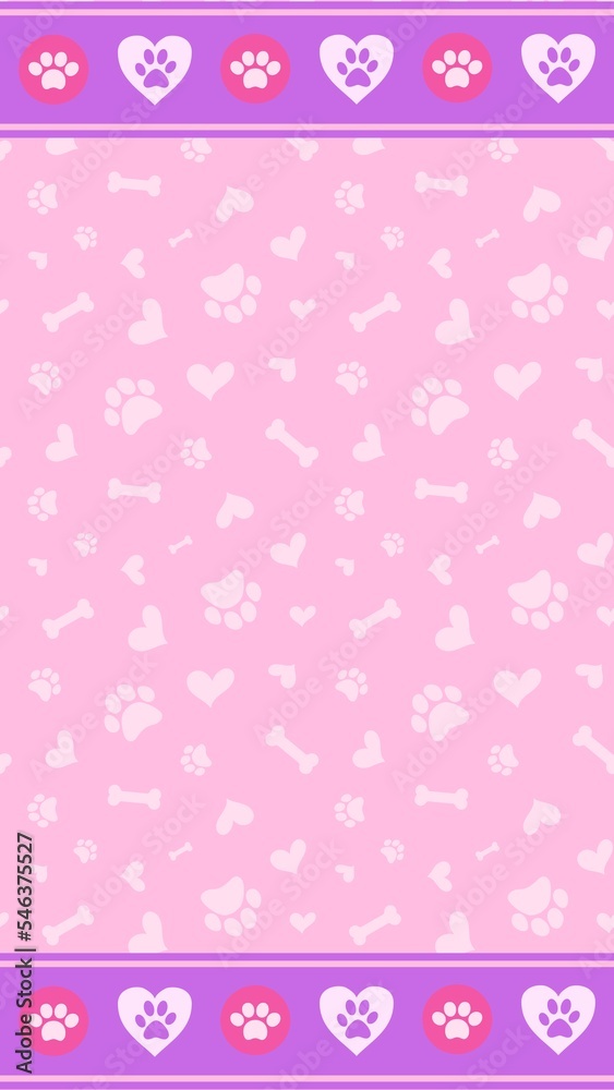 Download Skye Paw Patrol Pink Hearts Canvas Wallpaper, 56% OFF