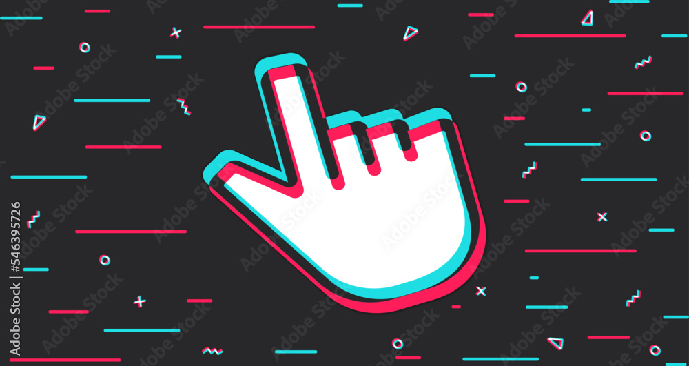 Mouse click, pointer, cursor. Dark background with mouse pointer ... Mouse click, pointer, cursor. Dark background with mouse pointer ...