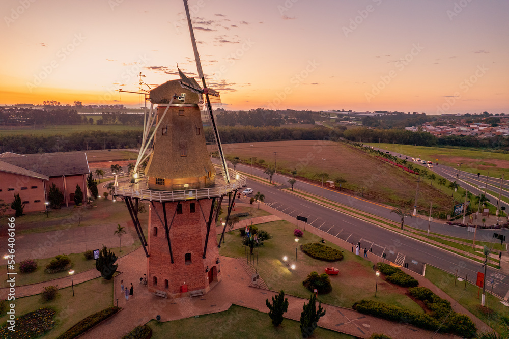 Holambra, Sao Paulo, Brazil - Circa October 2022: holambra mill at ...
