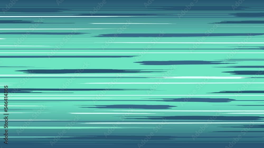 Comic cartoon speed lines background. Horizontal moving lines anime ...