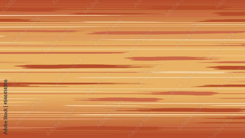 Comic cartoon speed lines background. Horizontal moving lines anime ...