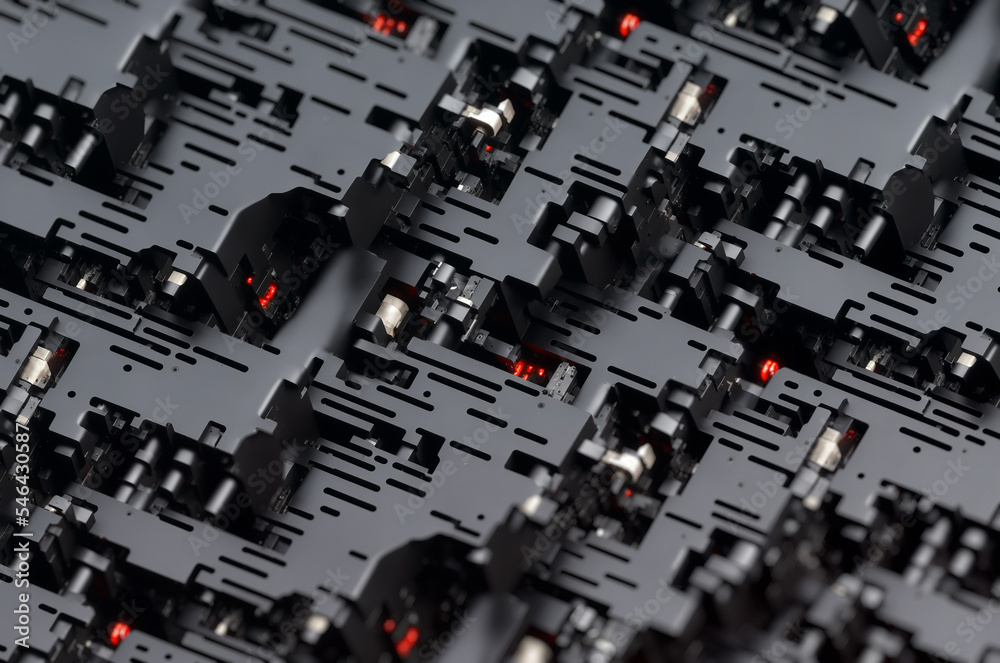 Mechanical Engineering, Technology Concept Background. Technologists ...