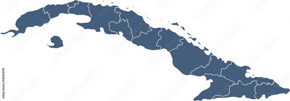 doodle freehand drawing of cuba map. Stock Illustration | Adobe Stock