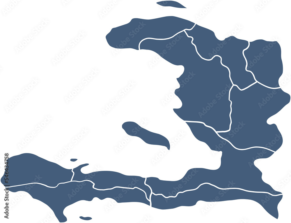 doodle freehand drawing of haiti map. Stock Illustration | Adobe Stock
