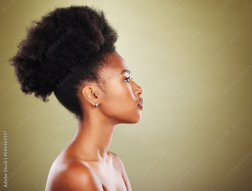 Women Afro Profile