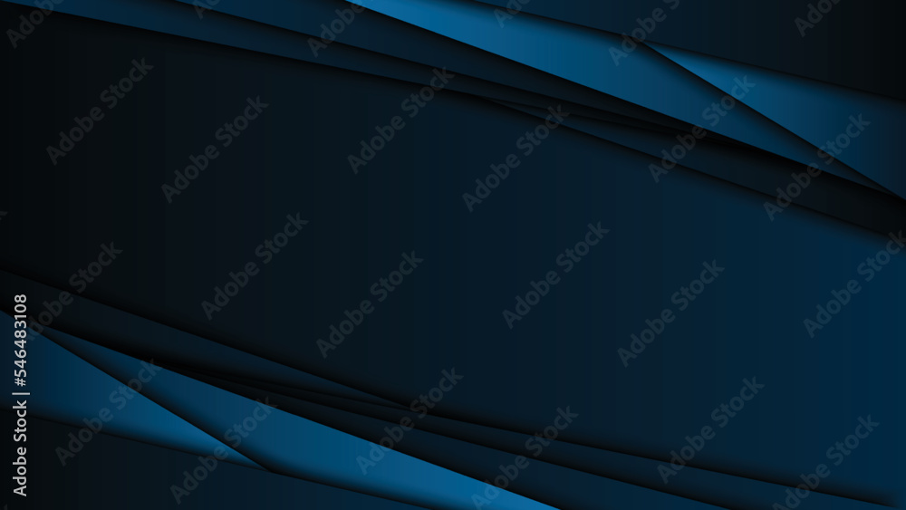 Modern navy blue background with abstract style. Vector illustration ...