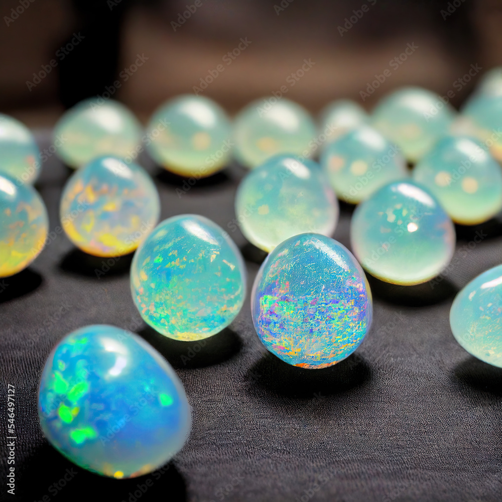 Golden Gem Diamond Ring Luxurious Decoration. Creative Fantasy Backdrop ...