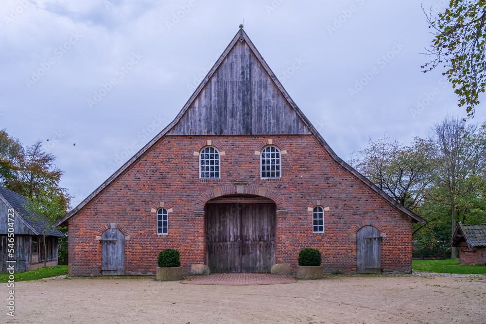 Village houses in Germany. German architecture and village life. Vreden ...