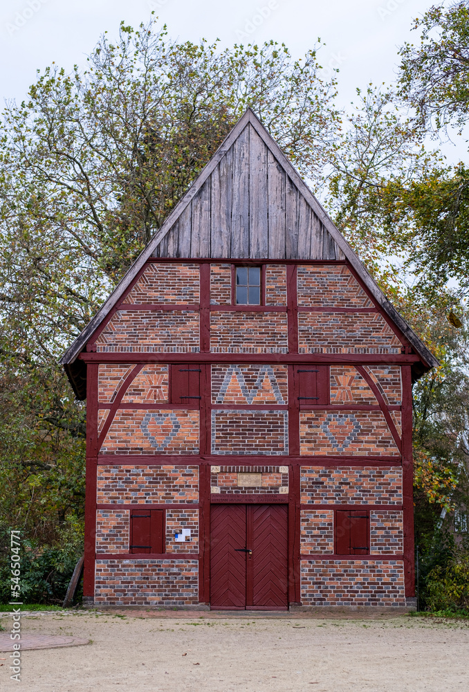 Village houses in Germany. German architecture and village life. Vreden ...