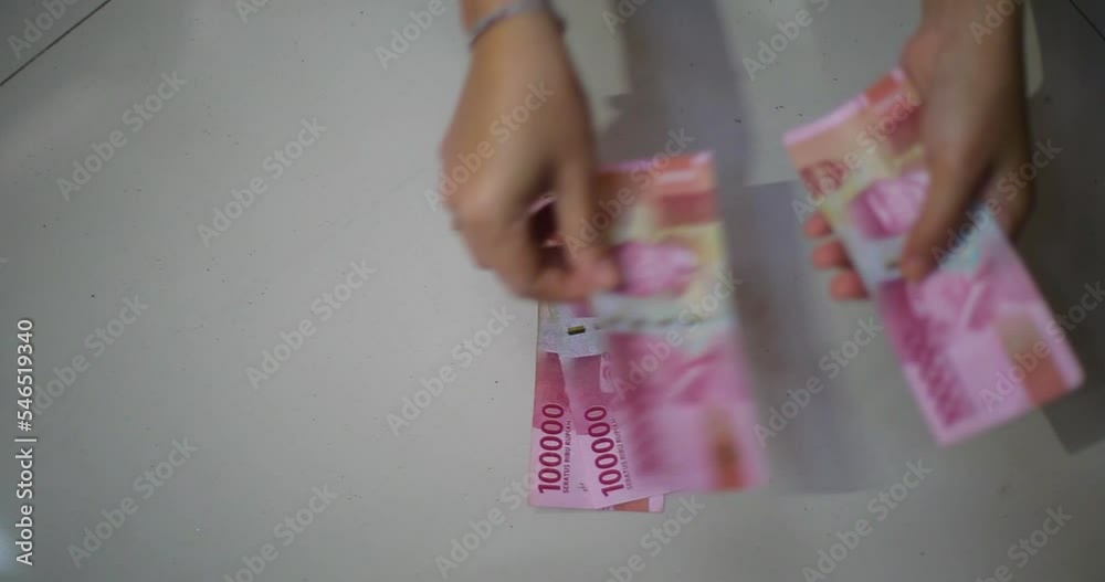 Cash money in a pile as a finance background. Paper money close up. Top ...