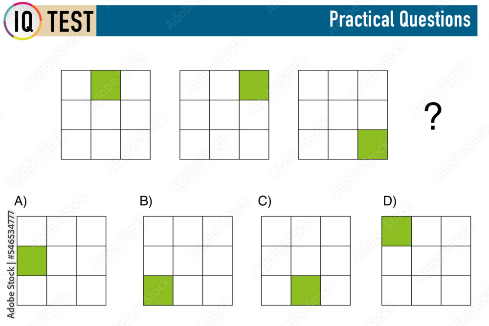 Visual intelligence questions IQ TEST, visual intelligence questions ...