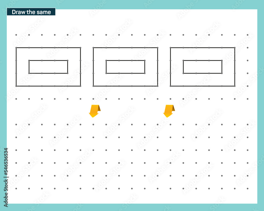 Draw the same, Visual intelligence questions IQ TEST, visual ...