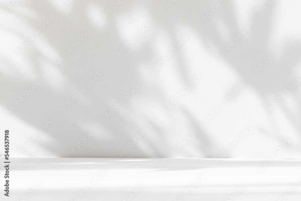 Abstract white studio background for product presentation. Empty room ...