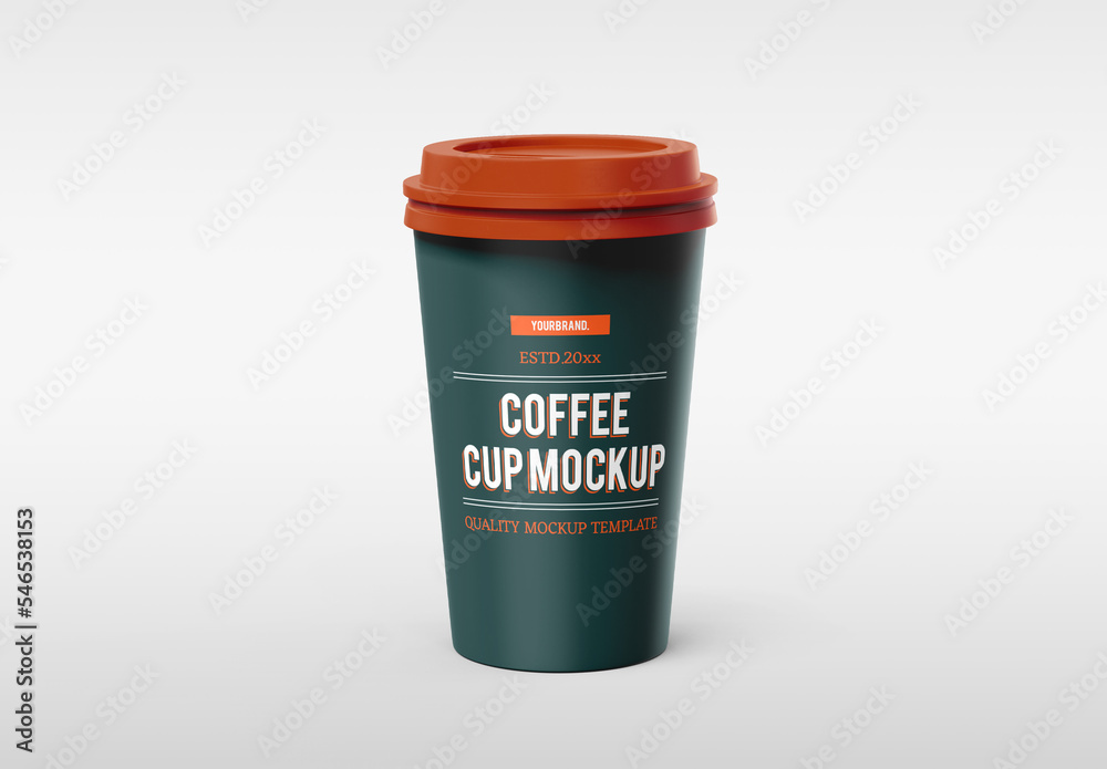Coffee Takeaway Cup Mockup Stock Template | Adobe Stock